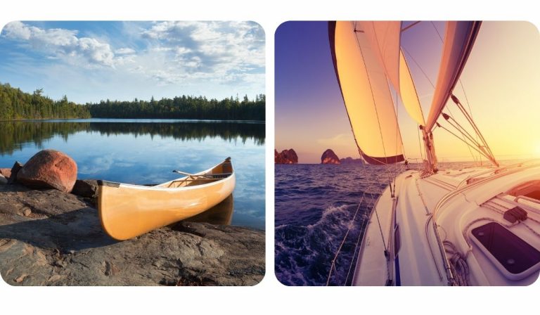 Canoes vs. Boats - Paddle Zen
